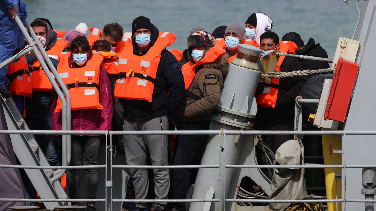 Three dead after packed migrant boat sinks in Channel | LBC