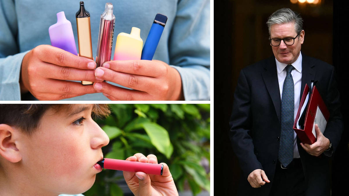 Disposable vapes to be banned across the UK by next summer to prevent ...