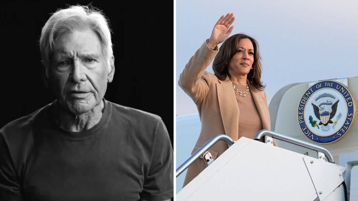 Harrison Ford backs Kamala Harris in the US 2024 presidential election ...