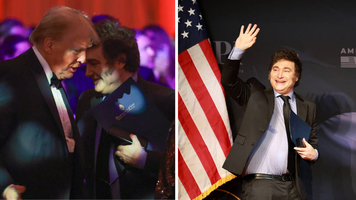 Chainsaw-toting Argentina president Javier Milei becomes first foreign ...