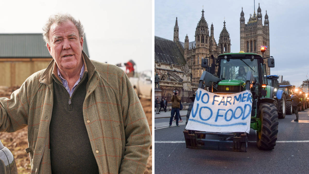 Jeremy Clarkson to lead 20,000 farmers as they descend on Westminster ...