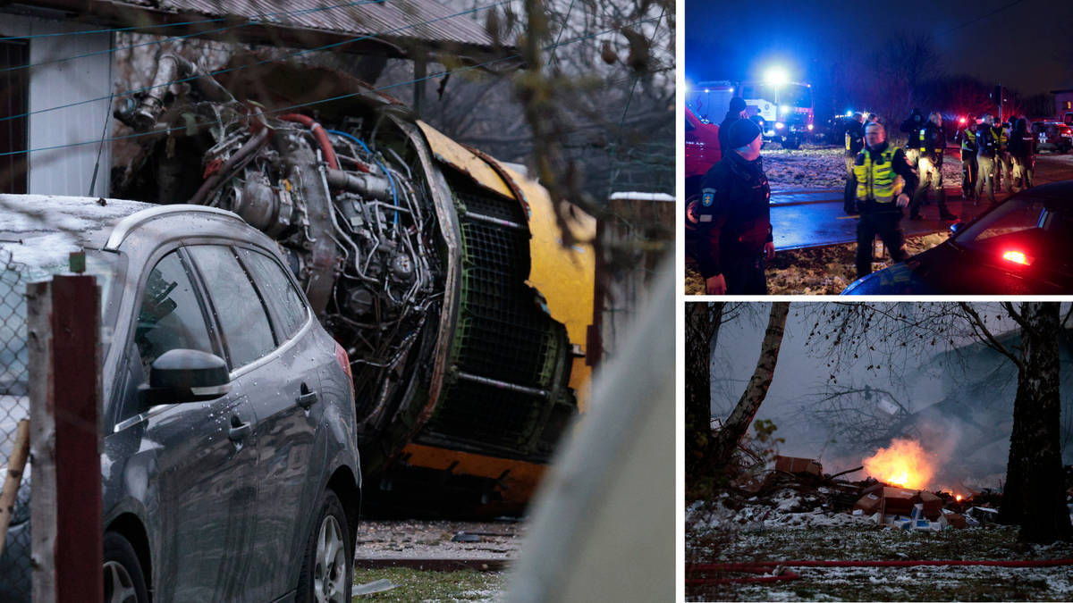 At least one dead as DHL cargo plane crashes into houses during ...