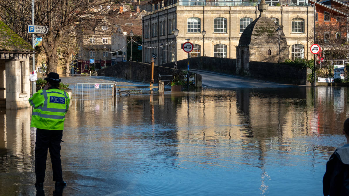 Clean-up begins after Storm Bert brings torrential rain and widespread ...