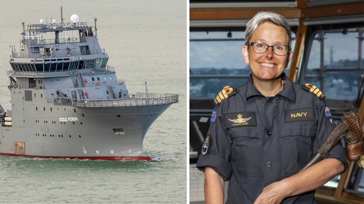 New Zealand navy ship worth £61m sank after crew left autopilot on | LBC
