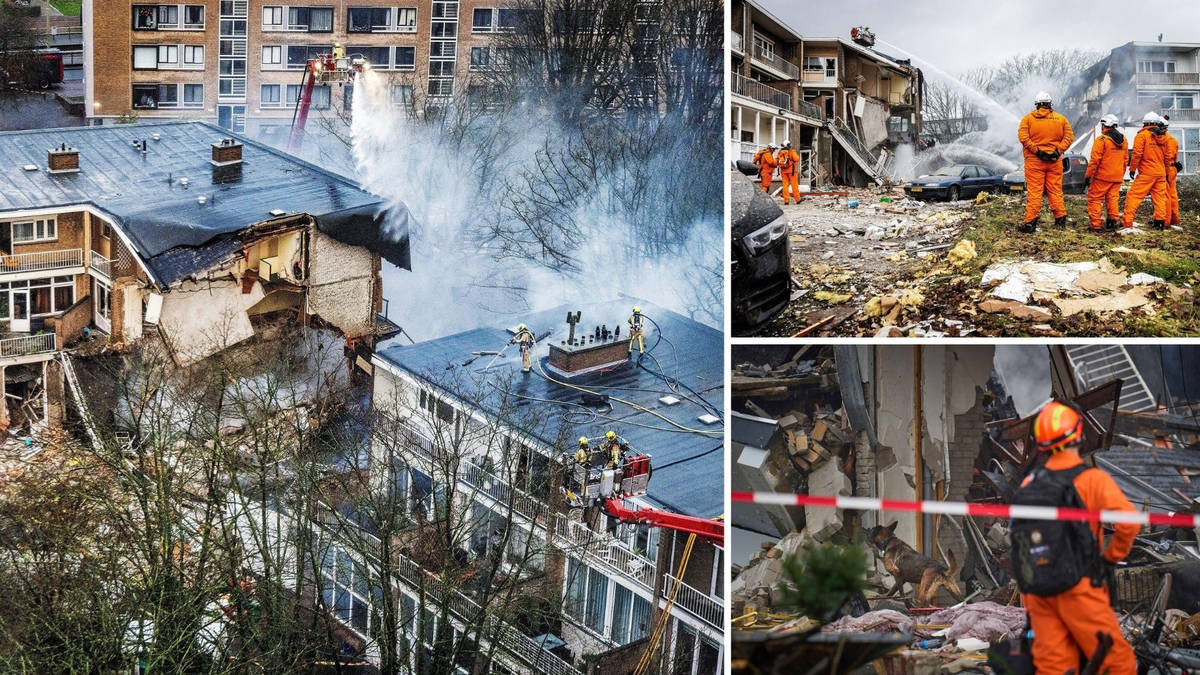 One dead and four seriously injured after explosion destroys Dutch ...