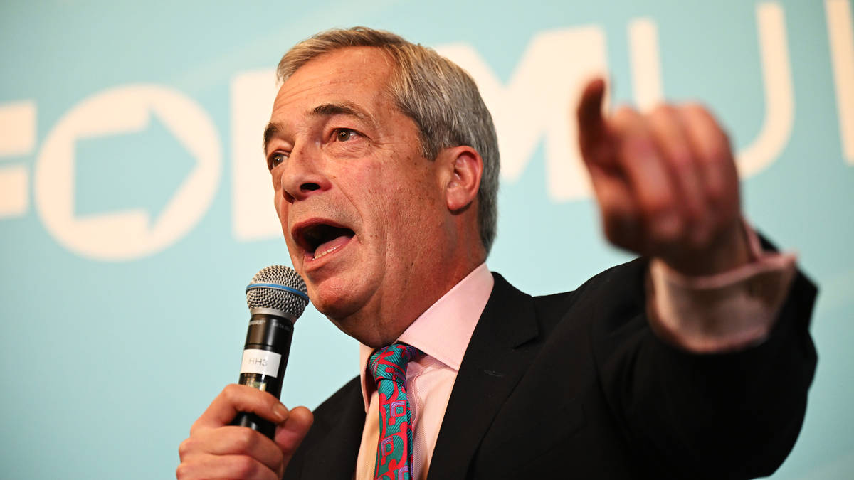 Reform membership surpasses Conservatives, Nigel Farage claims | LBC