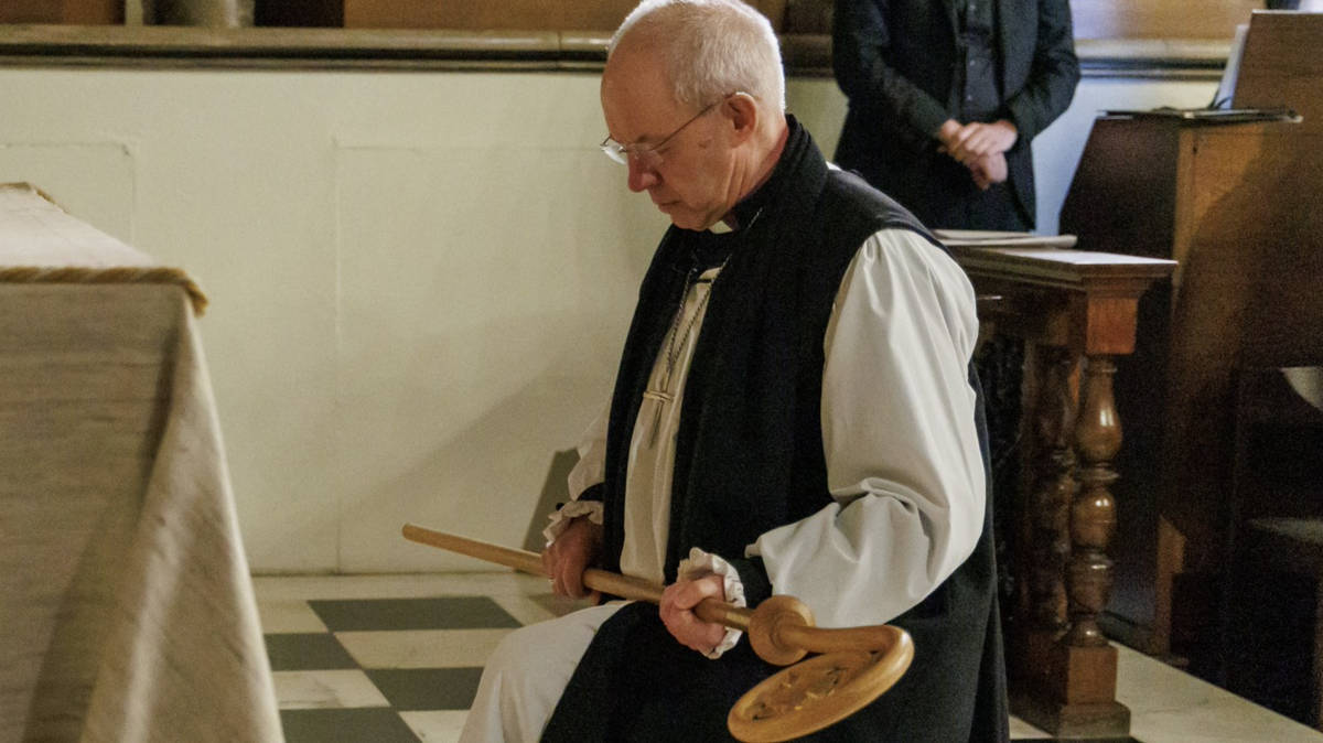Justin Welby lays down staff as final act as the Archbishop of ...