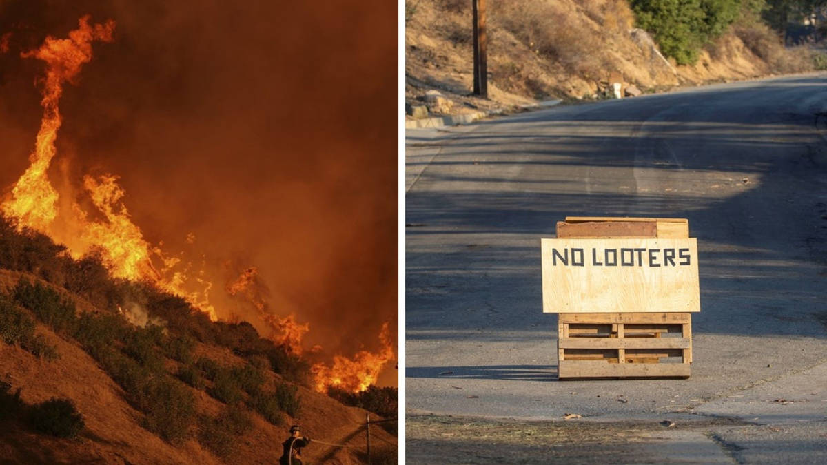 LA mayor takes aim at 'predator' fire criminals as two out of six ...