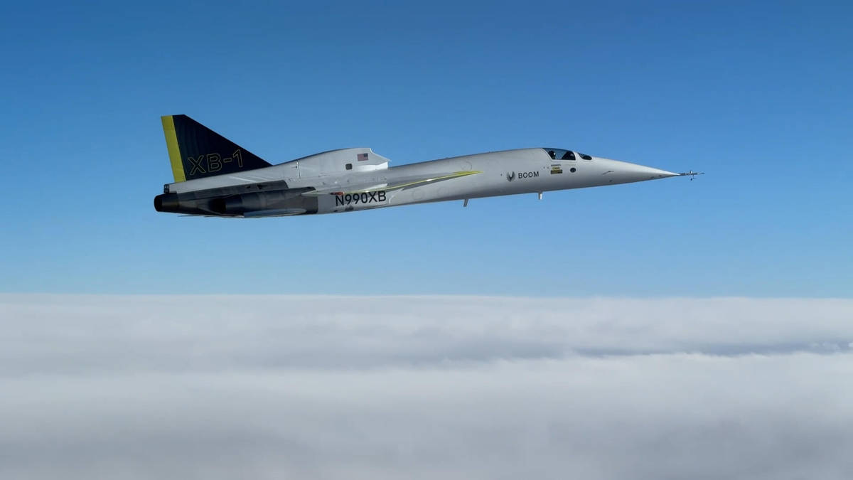 ‘New Concorde’ breaks sound barrier during test flight, as owner 'plans ...