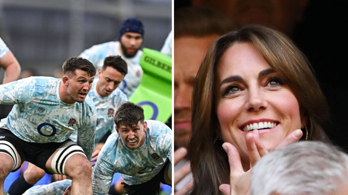 The Princess of Wales wishes England rugby team good luck ahead of ...