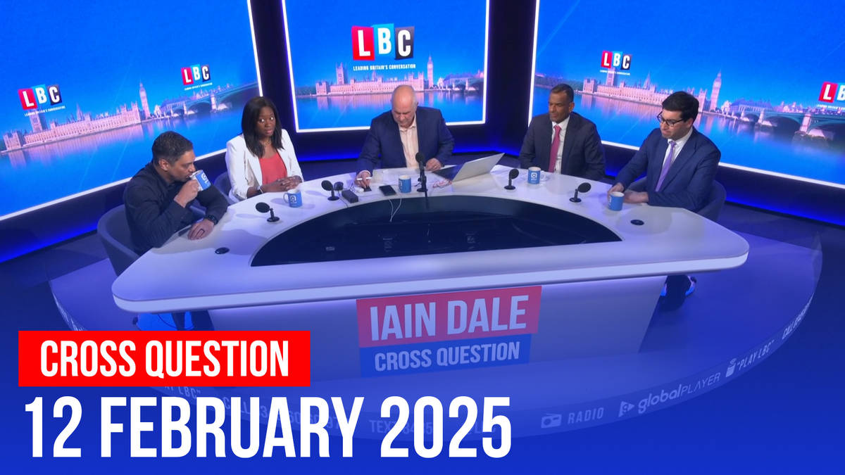 Cross Question with Iain Dale 12/02 | Watch Again | LBC