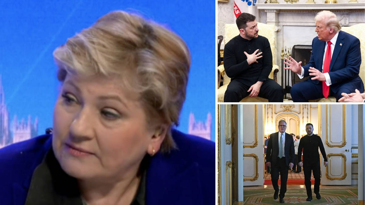 UK must 'bridge gap' between US and Ukraine, says Emily Thornberry as ...