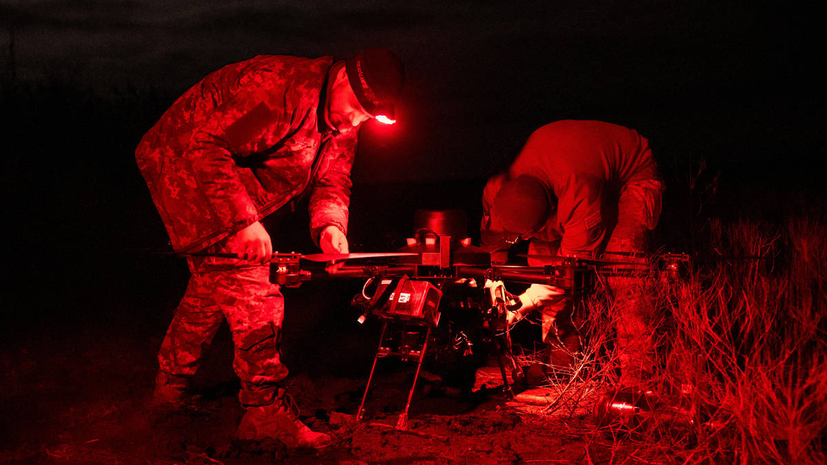 UK announces deal to send £30m of attack drones to Ukraine, as Defence ...