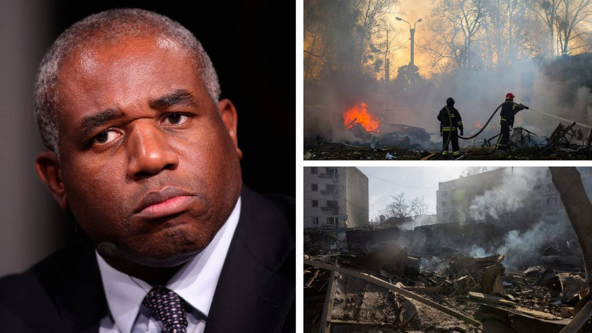 David Lammy condemns Russian strikes on Ukraine, warning 'barbaric ...