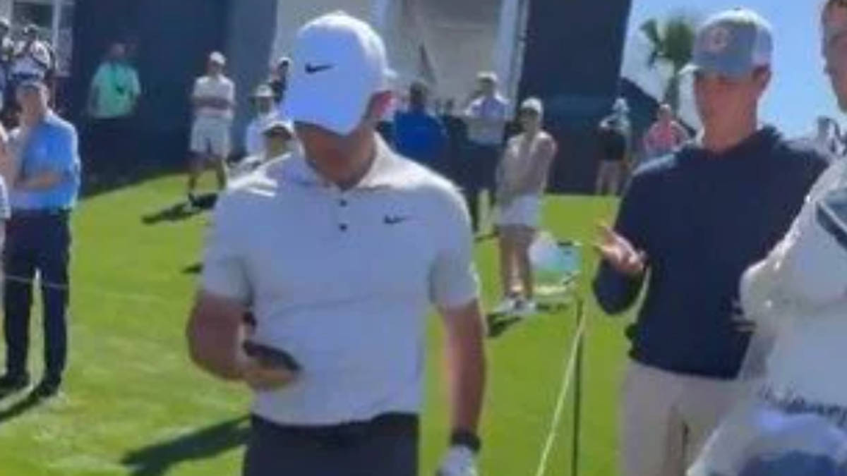 Rory McIlroy responds over angry altercation that saw him take a fan's ...