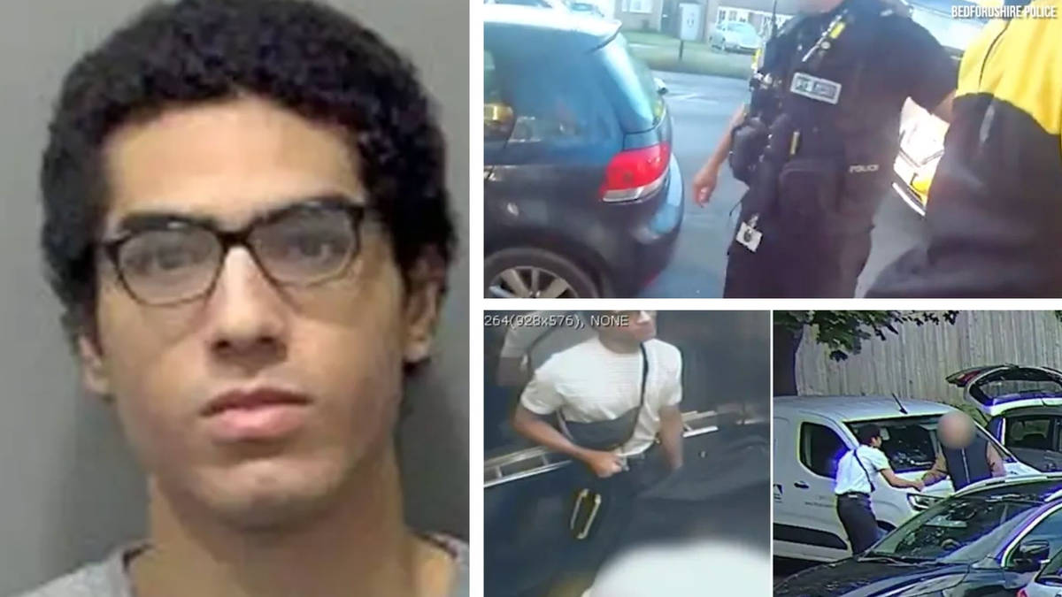 Chilling moment Nicholas Prosper moans 'it's not murder' on arrest for ...