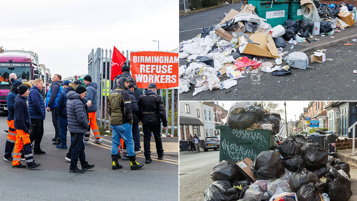 Why are bin men on strike in Birmingham and how long have they been ...