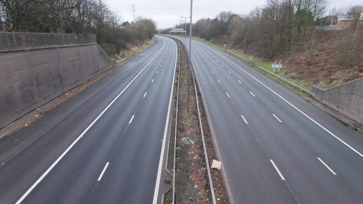M5 closed in both directions after body found on motorway sparking ...