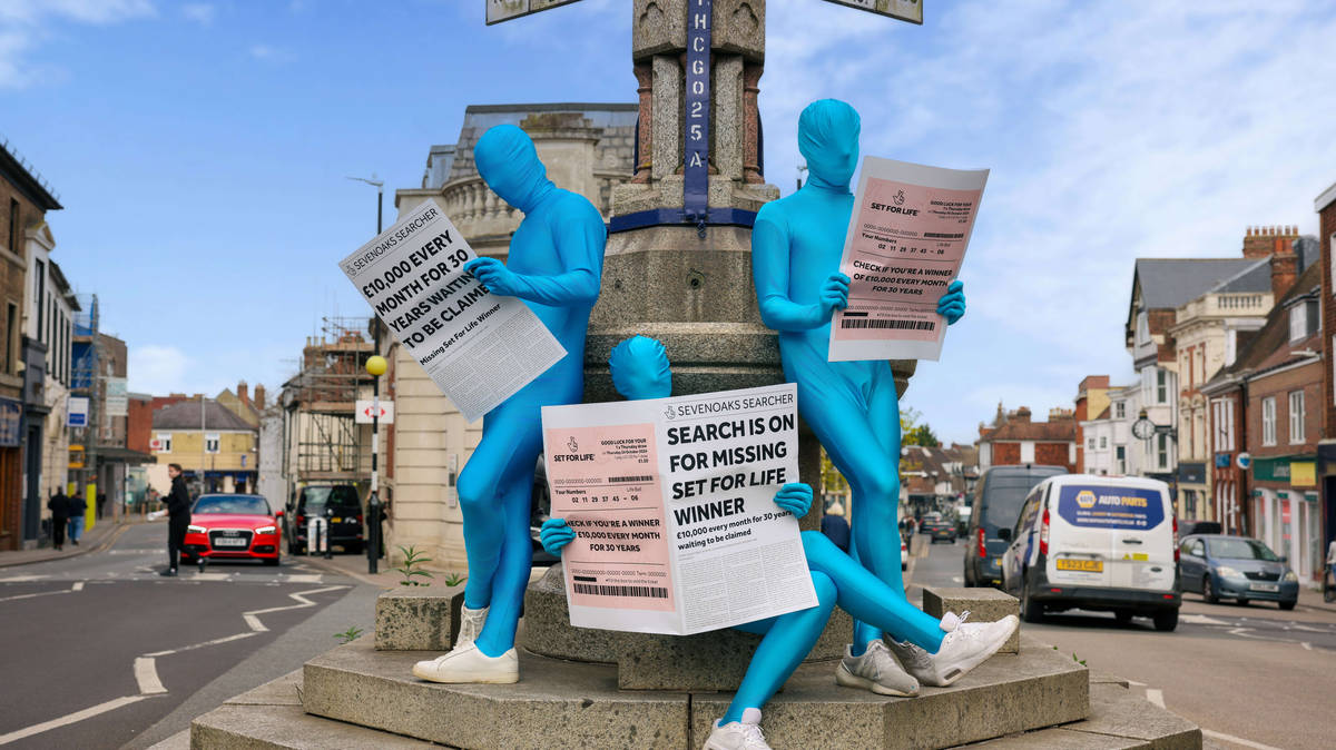 Hunt for the missing lottery winner: Winner of £10,000-a-month prize ...