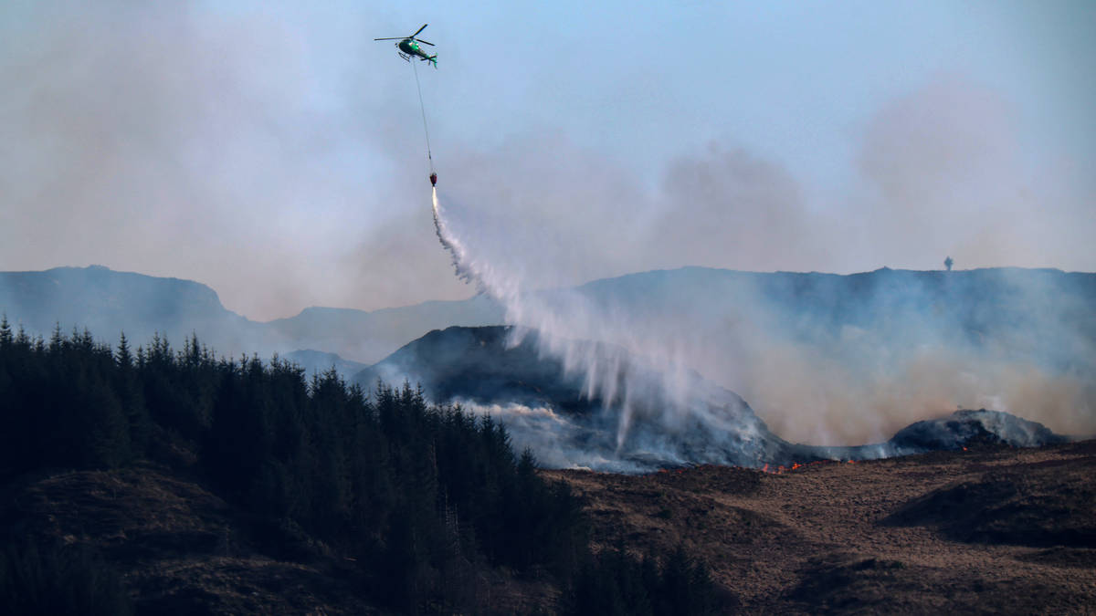 UK on track for worst year for wildfires as rescue services respond to ...