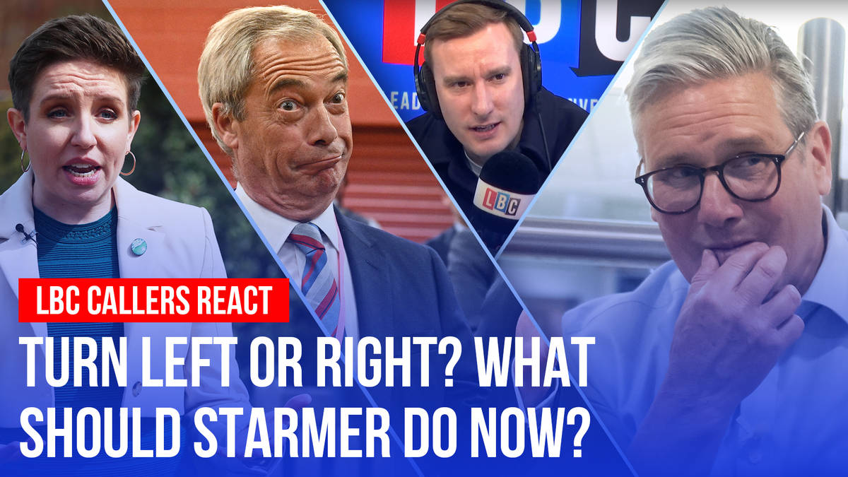 Turn left or turn right? What should Starmer do now? LBC callers have ...