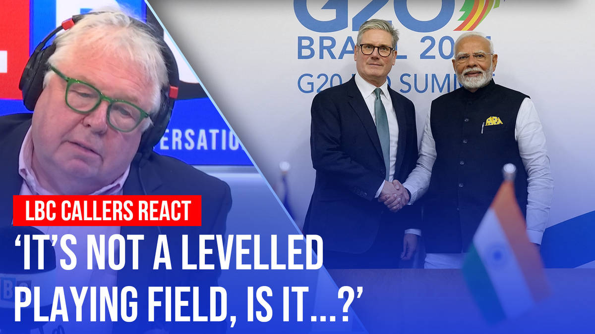 LBC callers are divided over the UK-India trade deal | LBC
