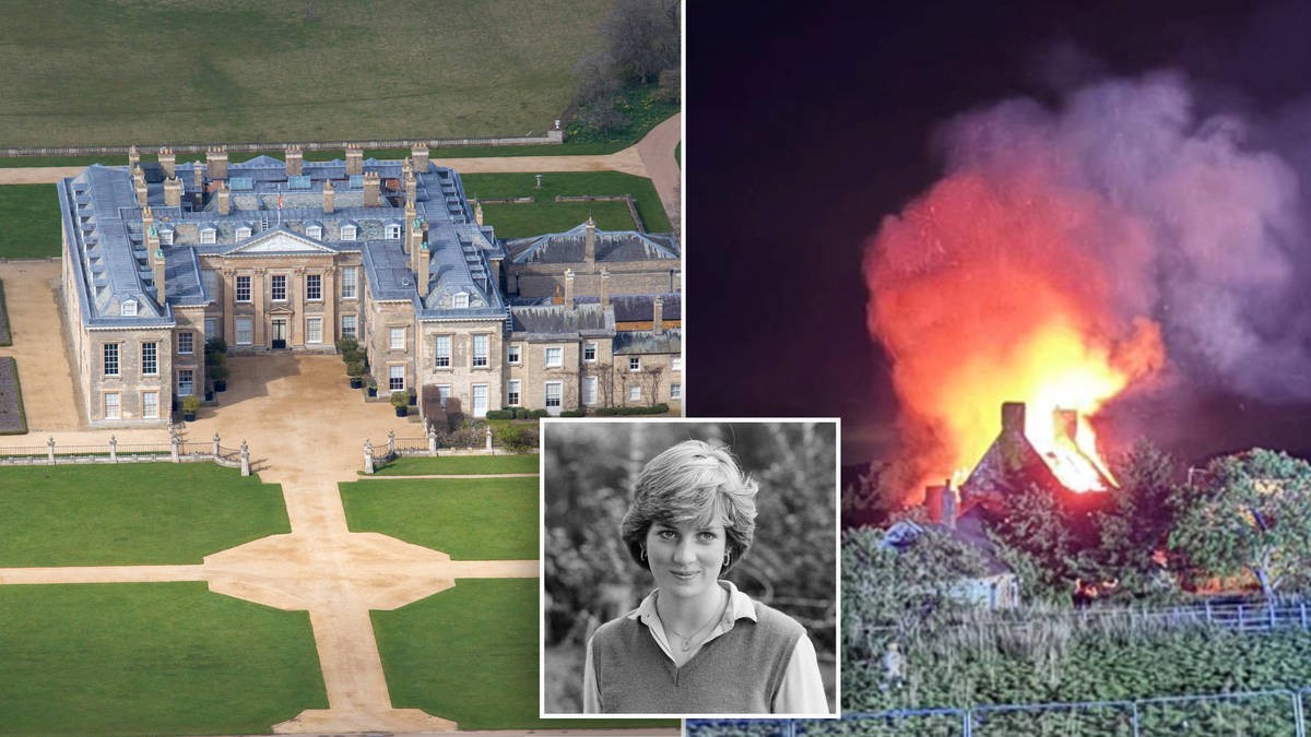 Princess Diana’s childhood home targeted in arson attack as farmhouse ...