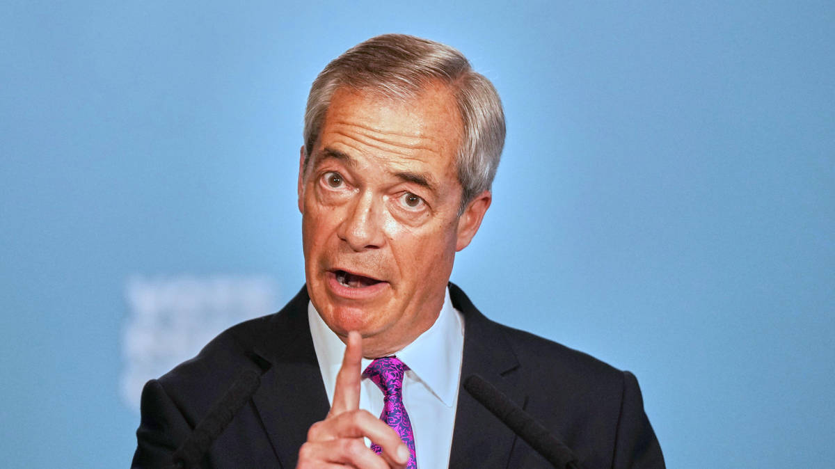 Farage's £85 billion tax plan under fire as he heads to US bitcoin ...