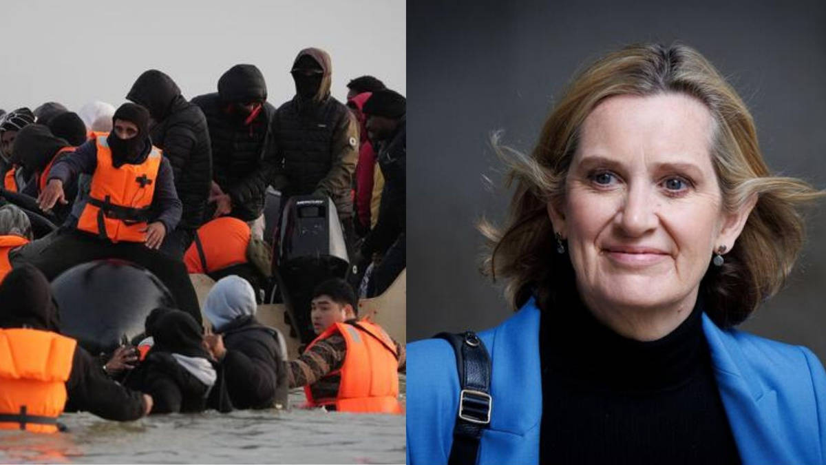 Amber Rudd tells Government to 'get a grip' as record 1,194 Migrants ...