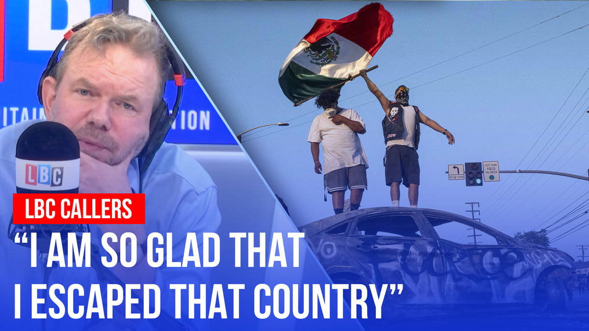 L.A. Protests: despairing Americans phone in to James O'Brien | LBC