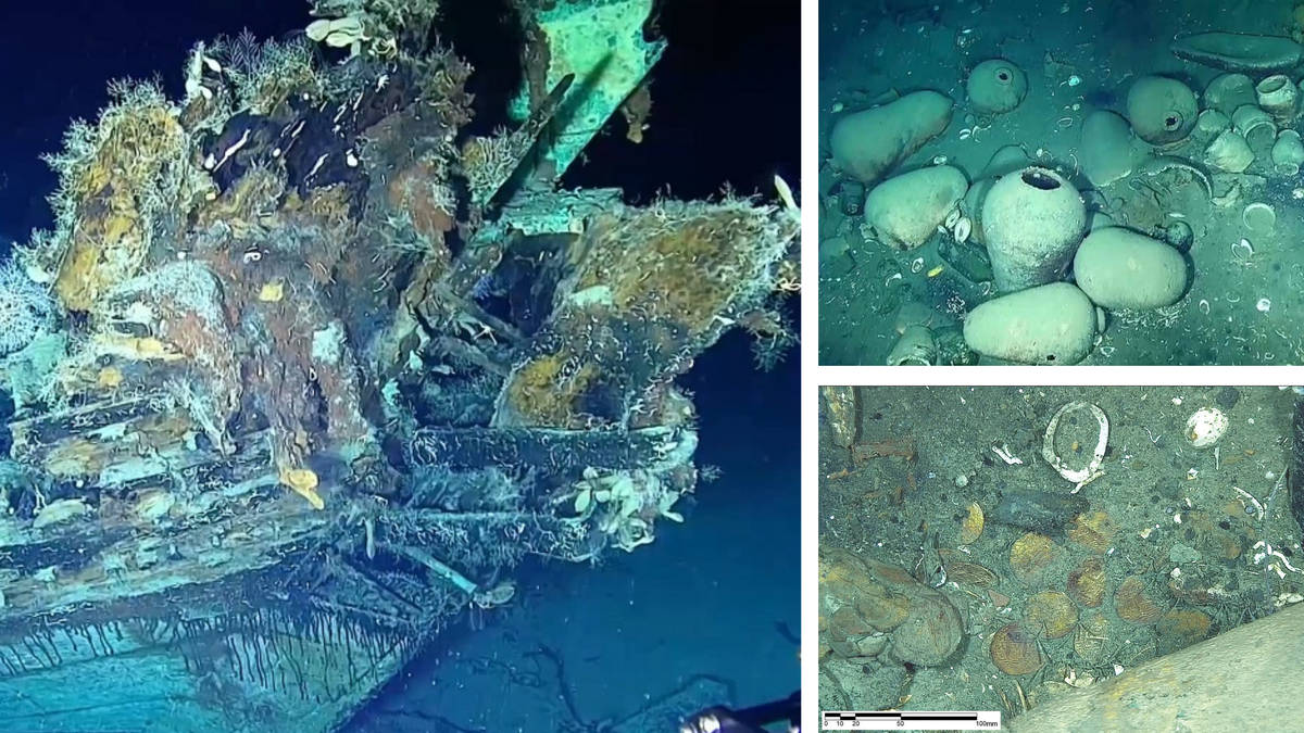 'Holy grail' shipwreck with £15,000,000,000 worth of treasure found in ...