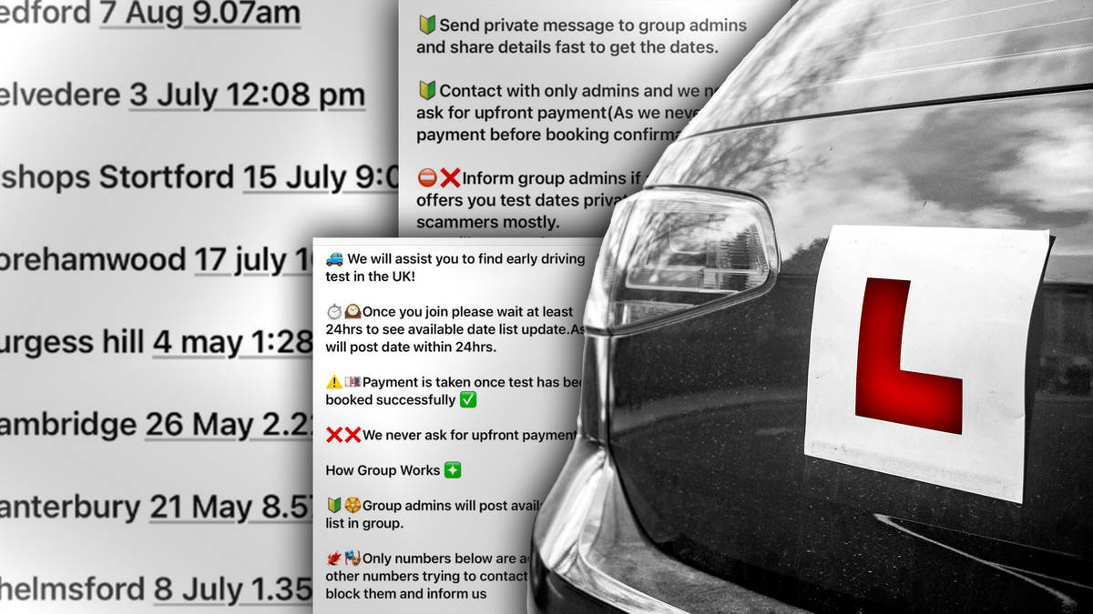 Driving test chaos: Learners face 23,000-strong queues as bots snap up ...