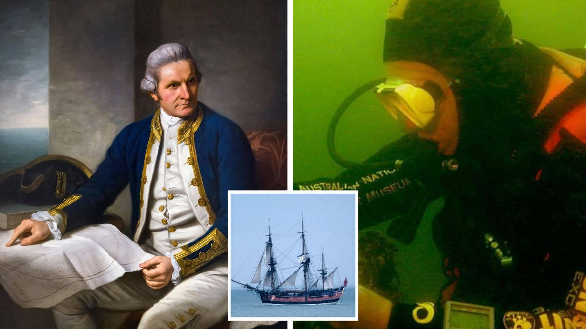 Mystery of Captain Cook's lost ship solved after 250 years as ...
