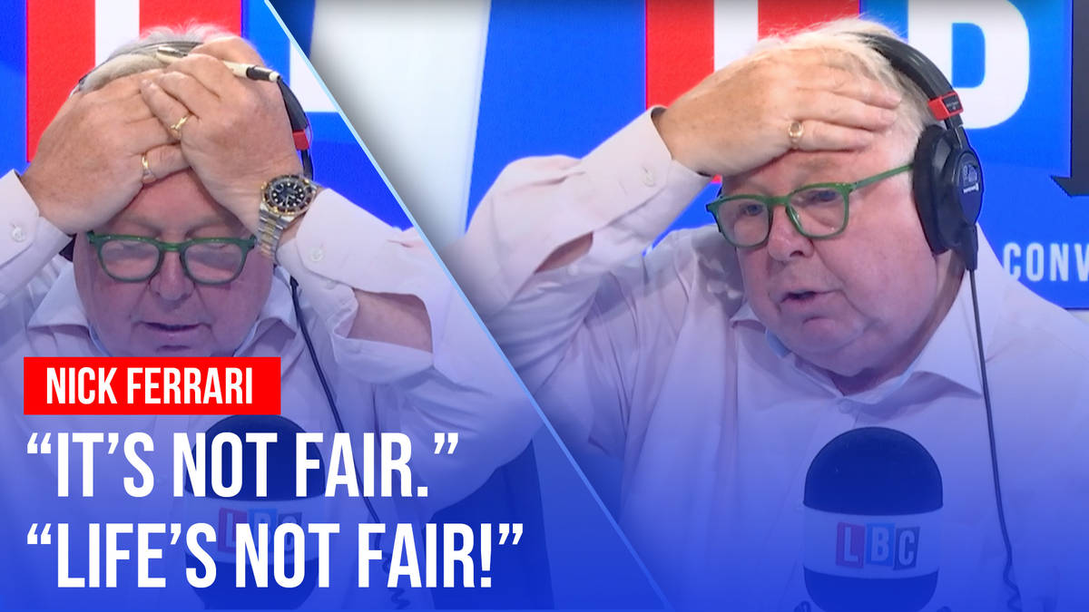 Nick Ferrari loses his patience with caller over ‘non-dom’ tax scheme | LBC