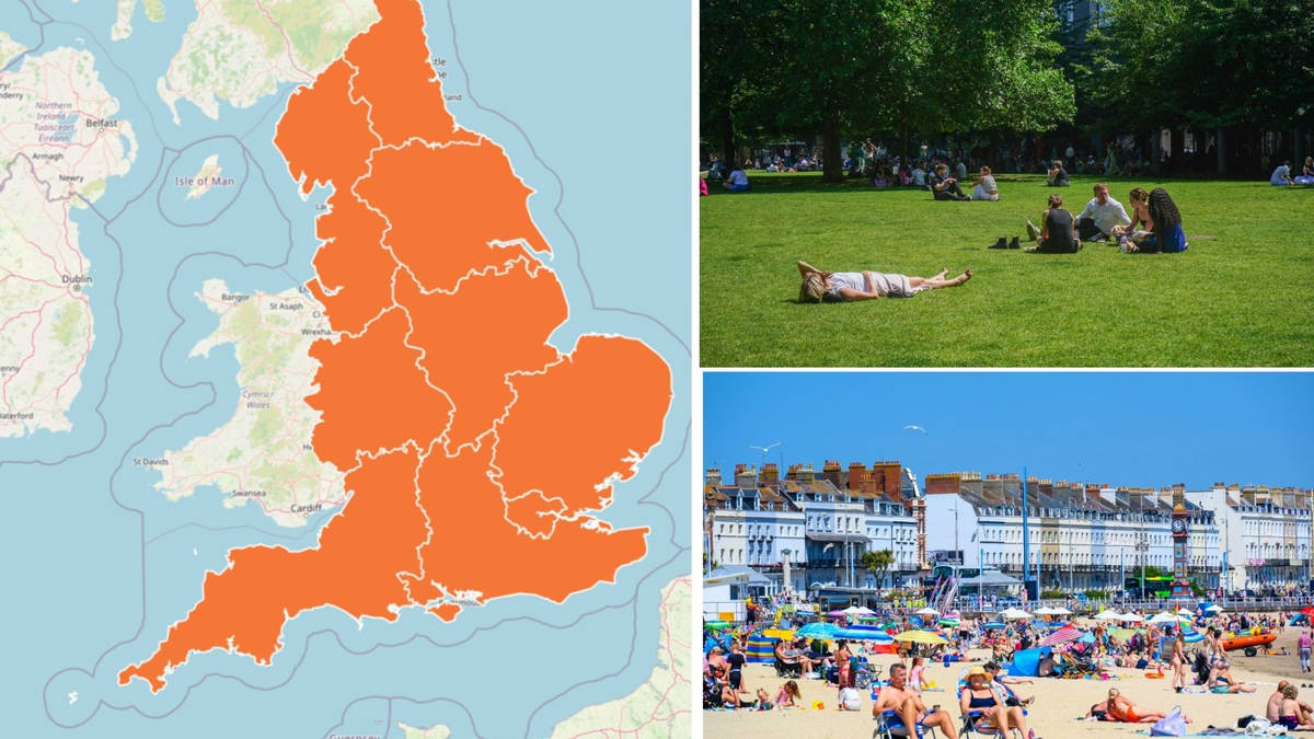 Amber heat alert issued across England as temperatures to hit 33C amid ...