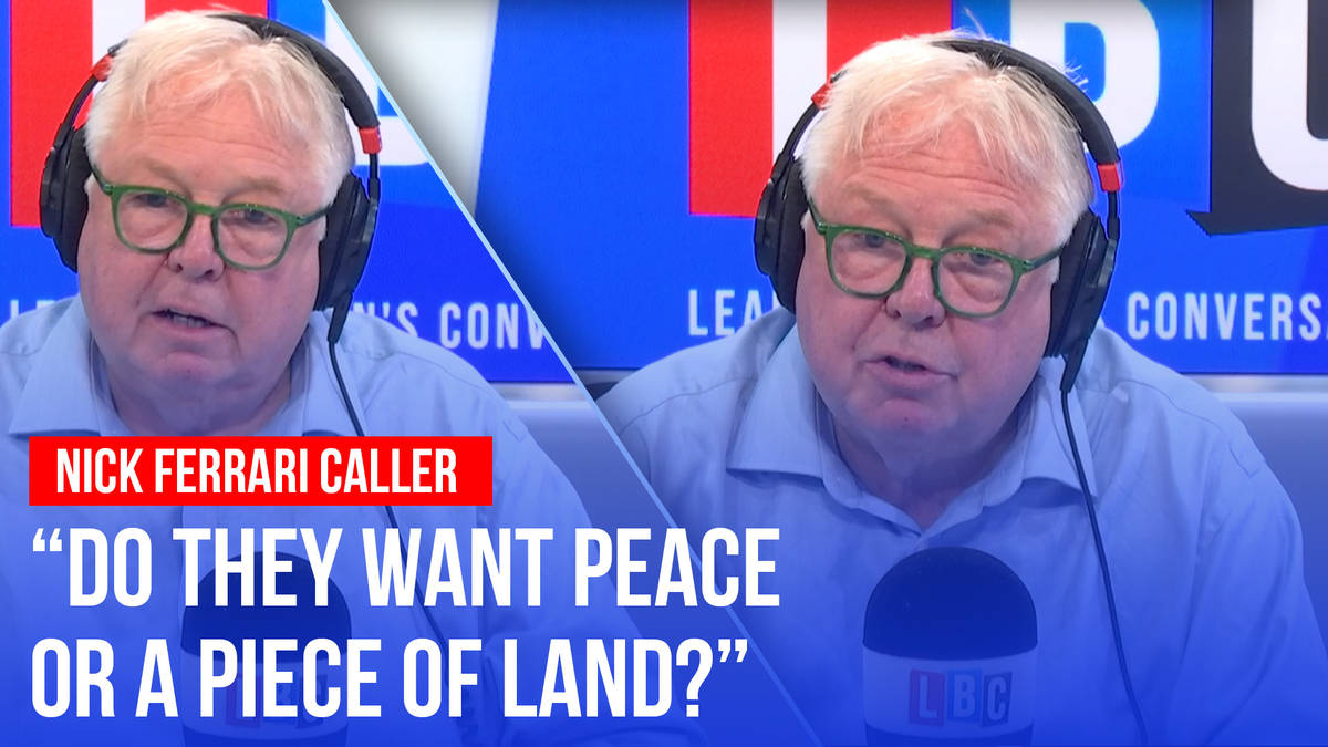 Nick Ferrari and caller Eve go back and forth over the Middle East conflict | LBC