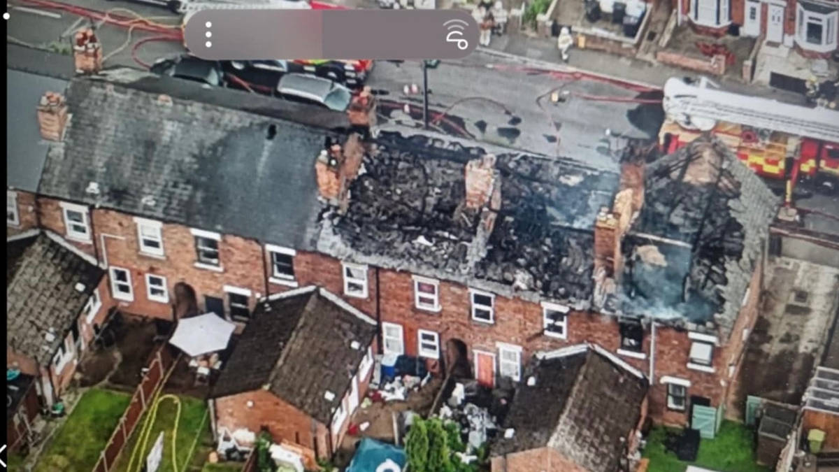 House fire believed to have been started by exploding vape which 'burst ...