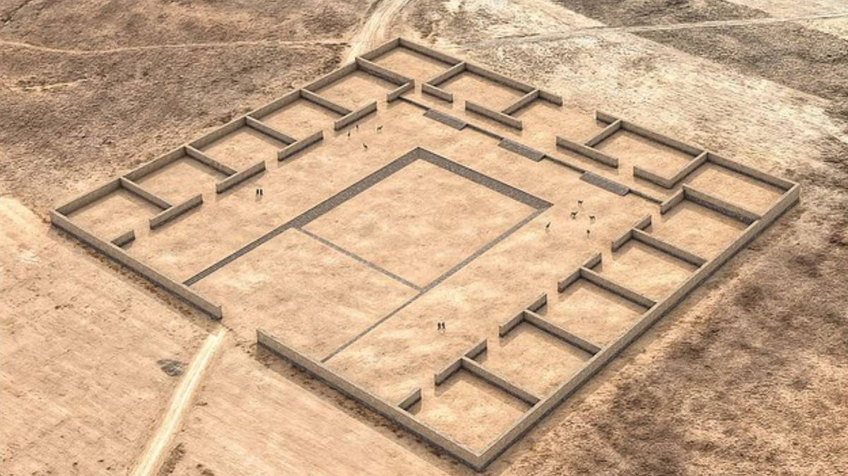 Giant ancient stone temple built 1,000 years ago uncovered, revealing ...