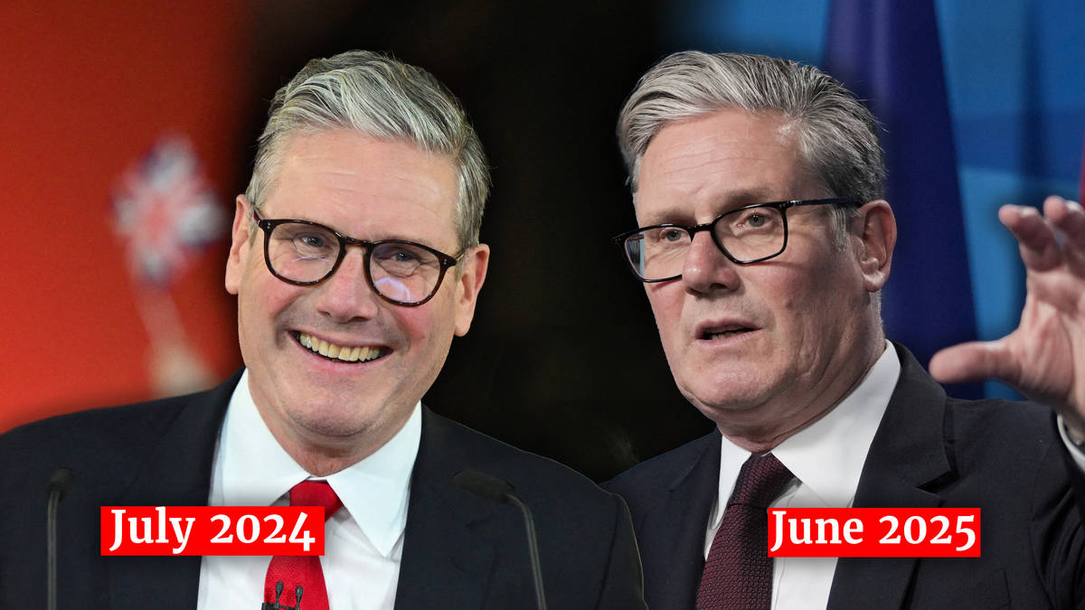A Year of Keir: Month-by-month, the changing face of PM Starmer | LBC