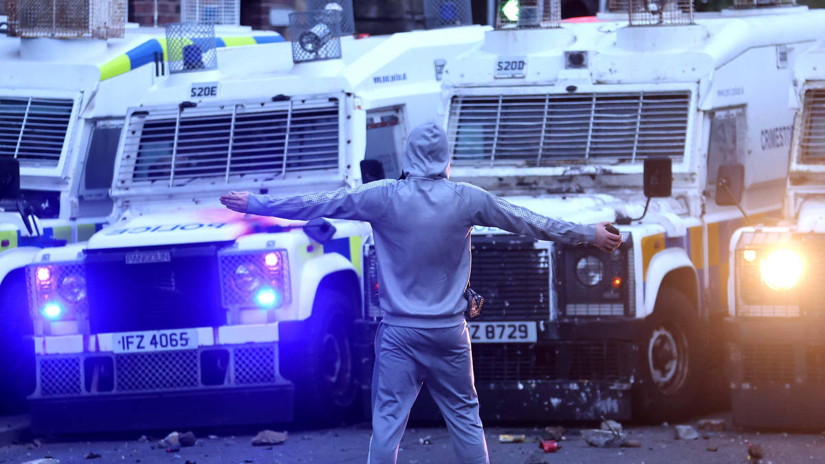 More than 100 officers were hurt in Northern Ireland riots after ...