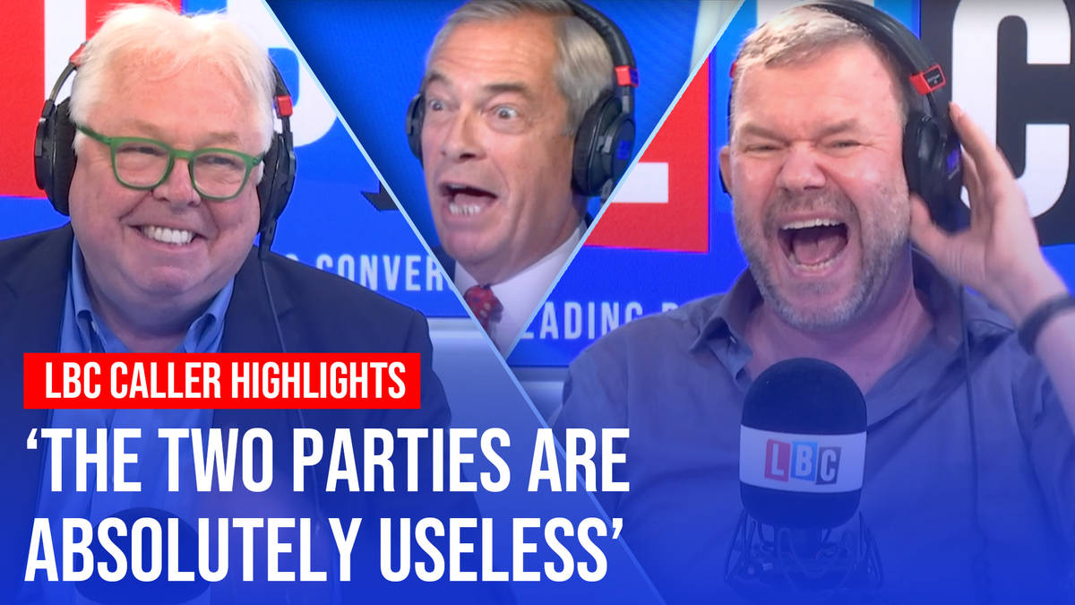 A new 'Labour' party, Nigel Farage, and shoplifting | LBC's best ...