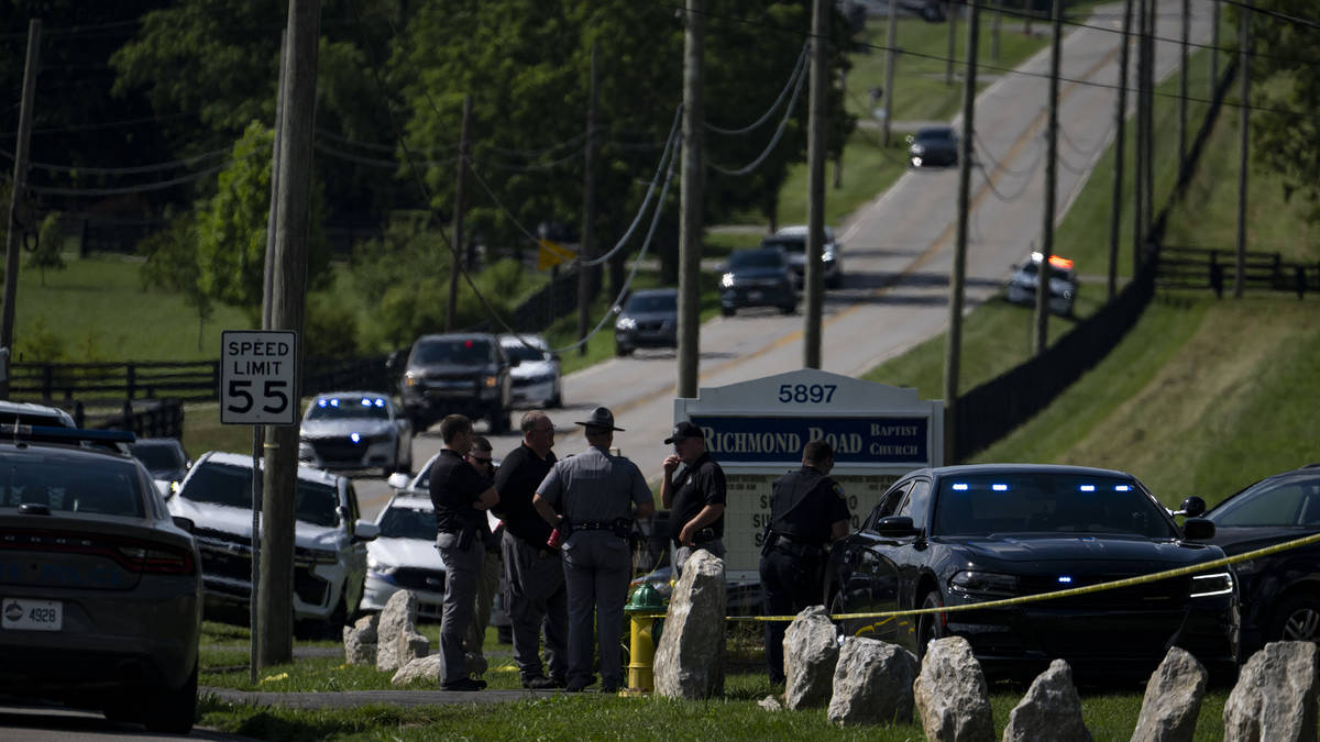 Two killed in church shooting after routine traffic stop develops into ...