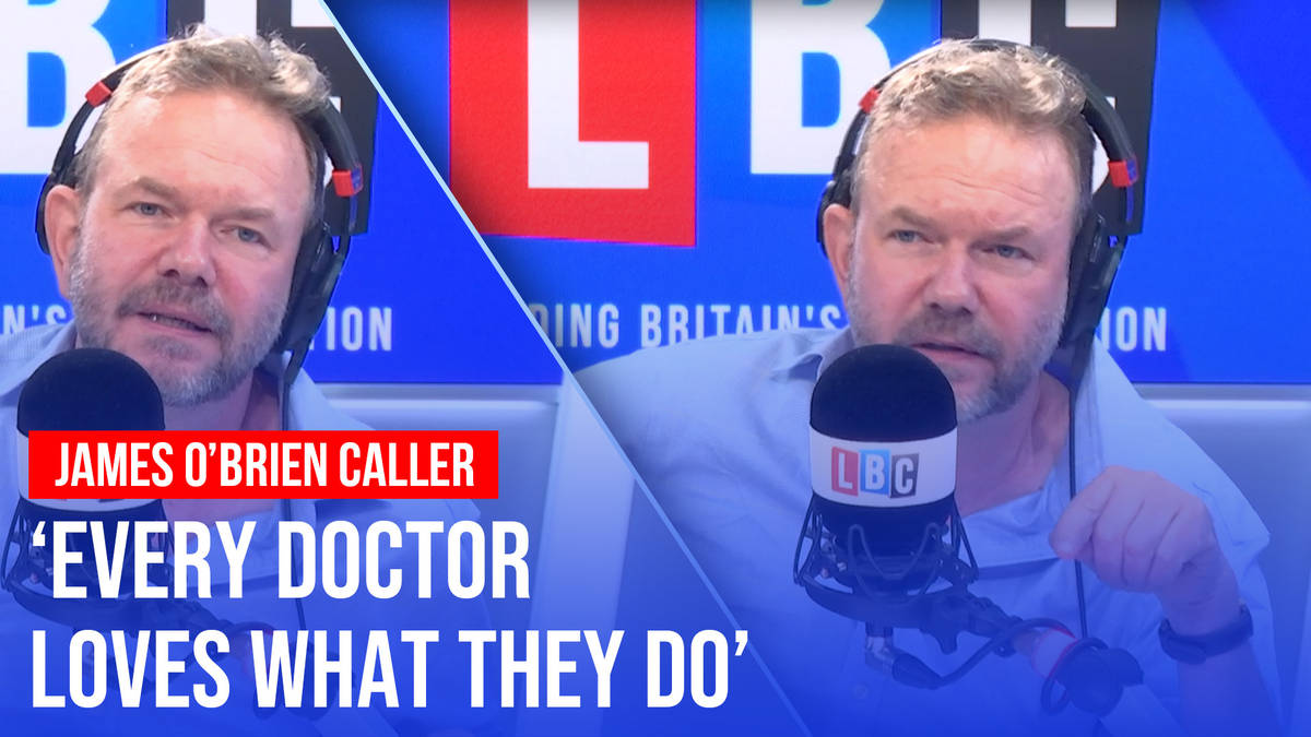 Doctor Adi calls James O’Brien to share his views on the doctors ...
