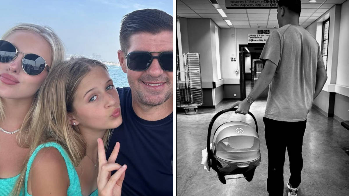 Steven Gerrard becomes a grandad at 45 as his daughter, 21, gives birth ...
