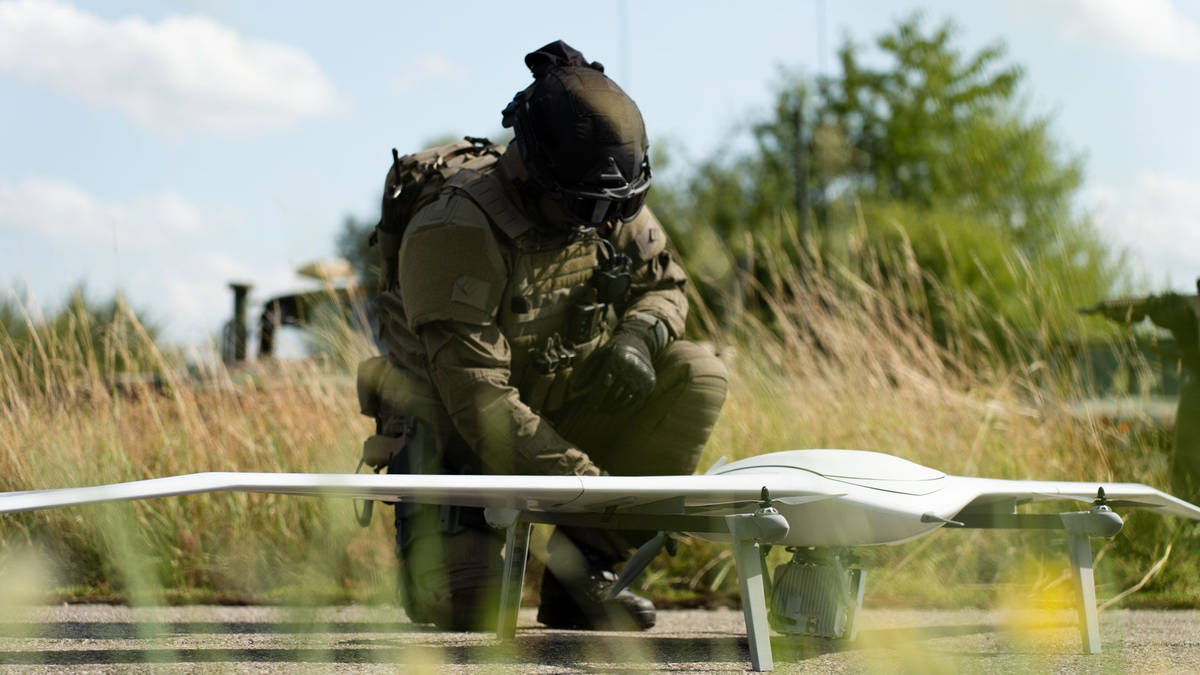 British army trials German kamikaze drones as race for battlefield ...