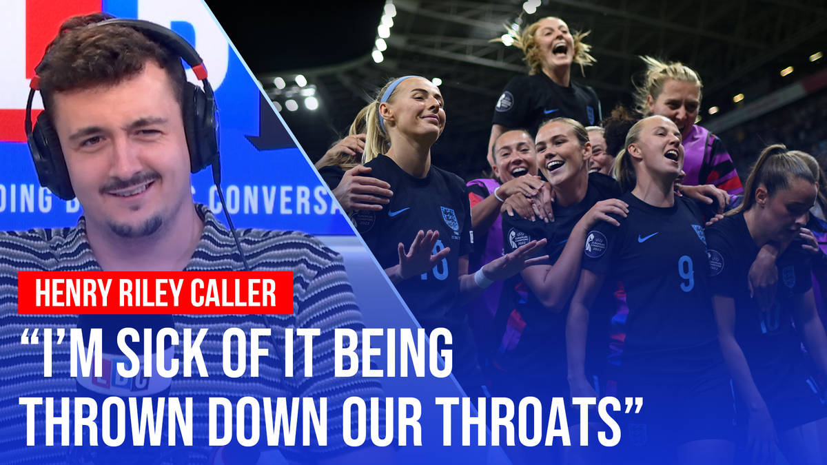 Henry Riley is in disbelief at caller Graham's take on women's football ...