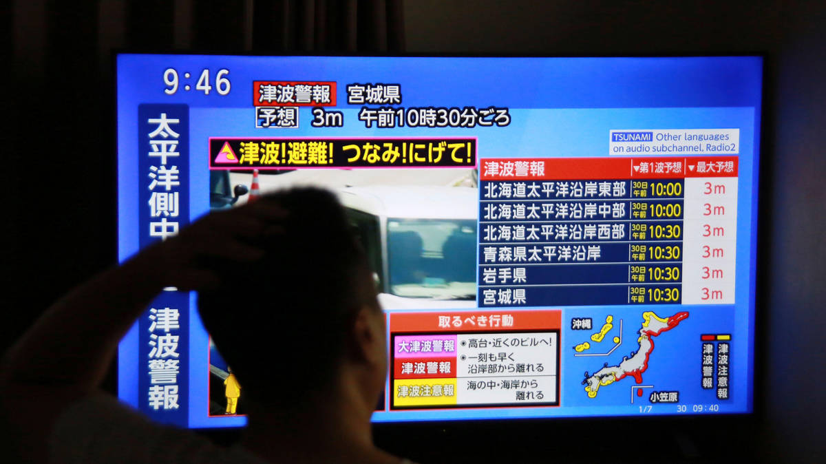 Tsunami warnings issued for Japan, Philippines and parts of US after 8. ...