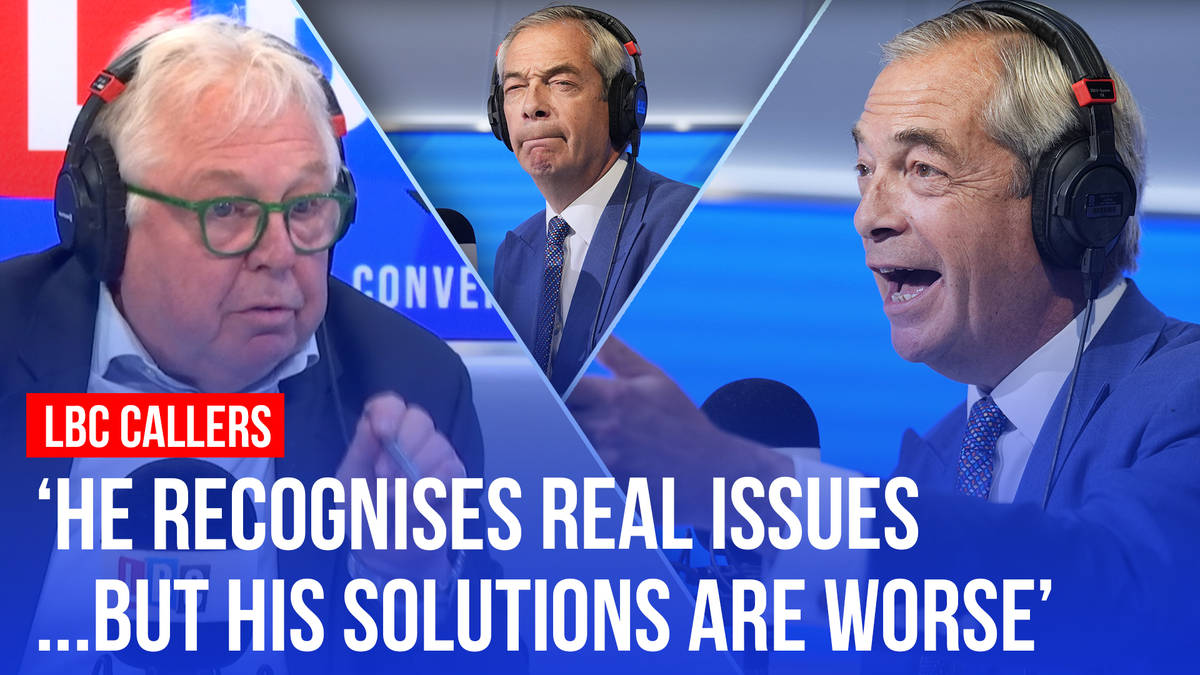 LBC callers react to Farage's 'brilliant' phone-in | LBC