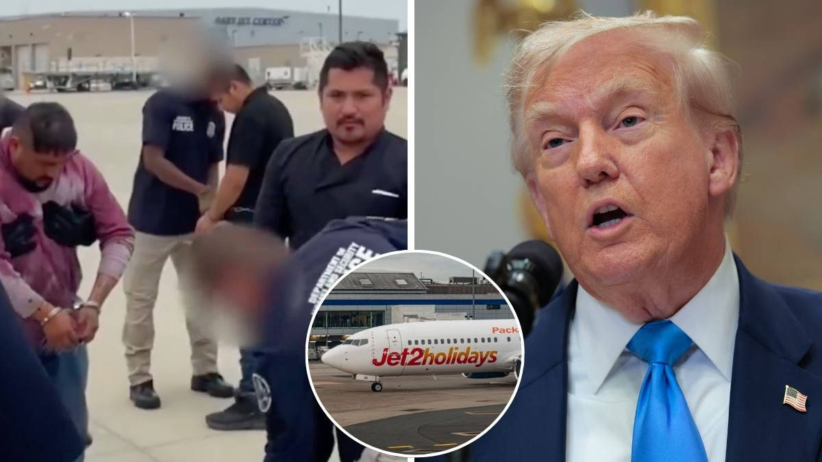 Jet2 slams White House for using viral sound in deportation video | LBC