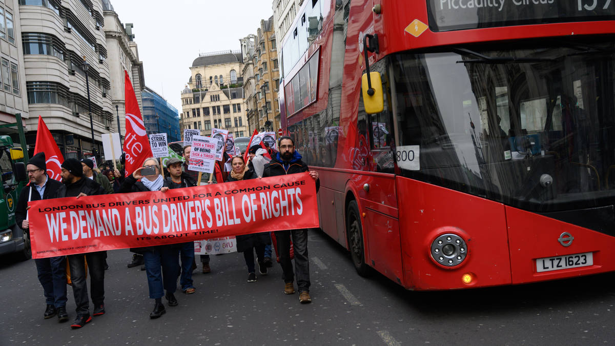 UK-wide bus driver strike threatened by union as dispute rages over pay ...